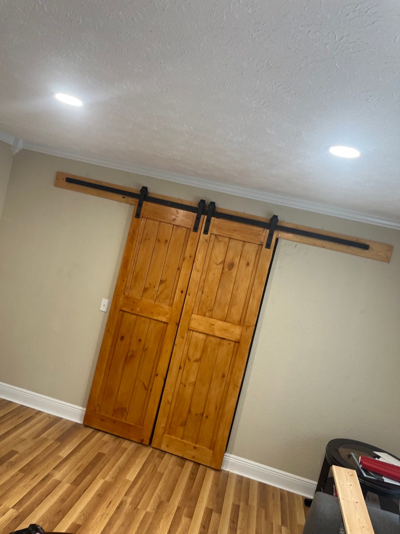 Custom Barn Doors in Your Size Made to Order. Solid Wood- Paint or ...