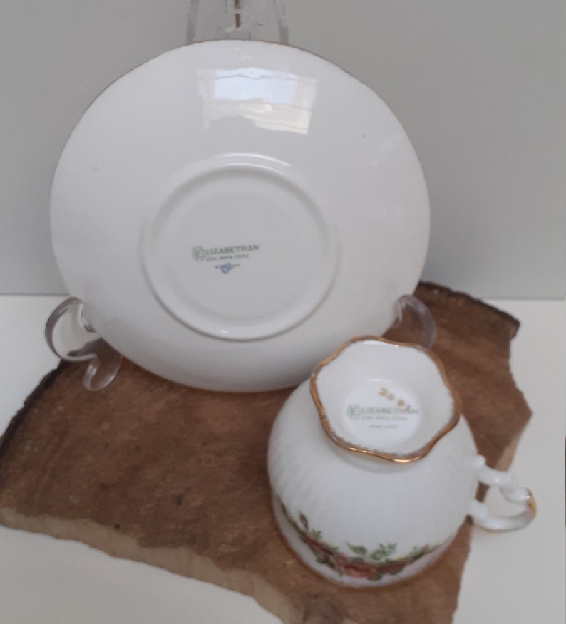 Elizabethan Fine Bone China England Gentleman's Cup and - Etsy