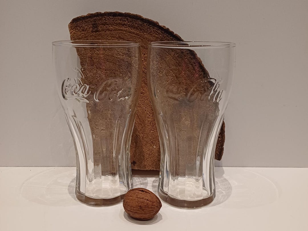 Coca-cola, One Extra Large Glass, Capacity Half Liter!, Classically ...