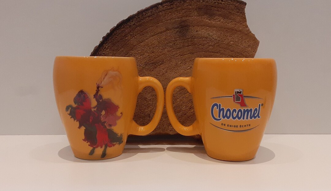 Chocomel Efteling a Yellow Mug With an Image of the - Etsy