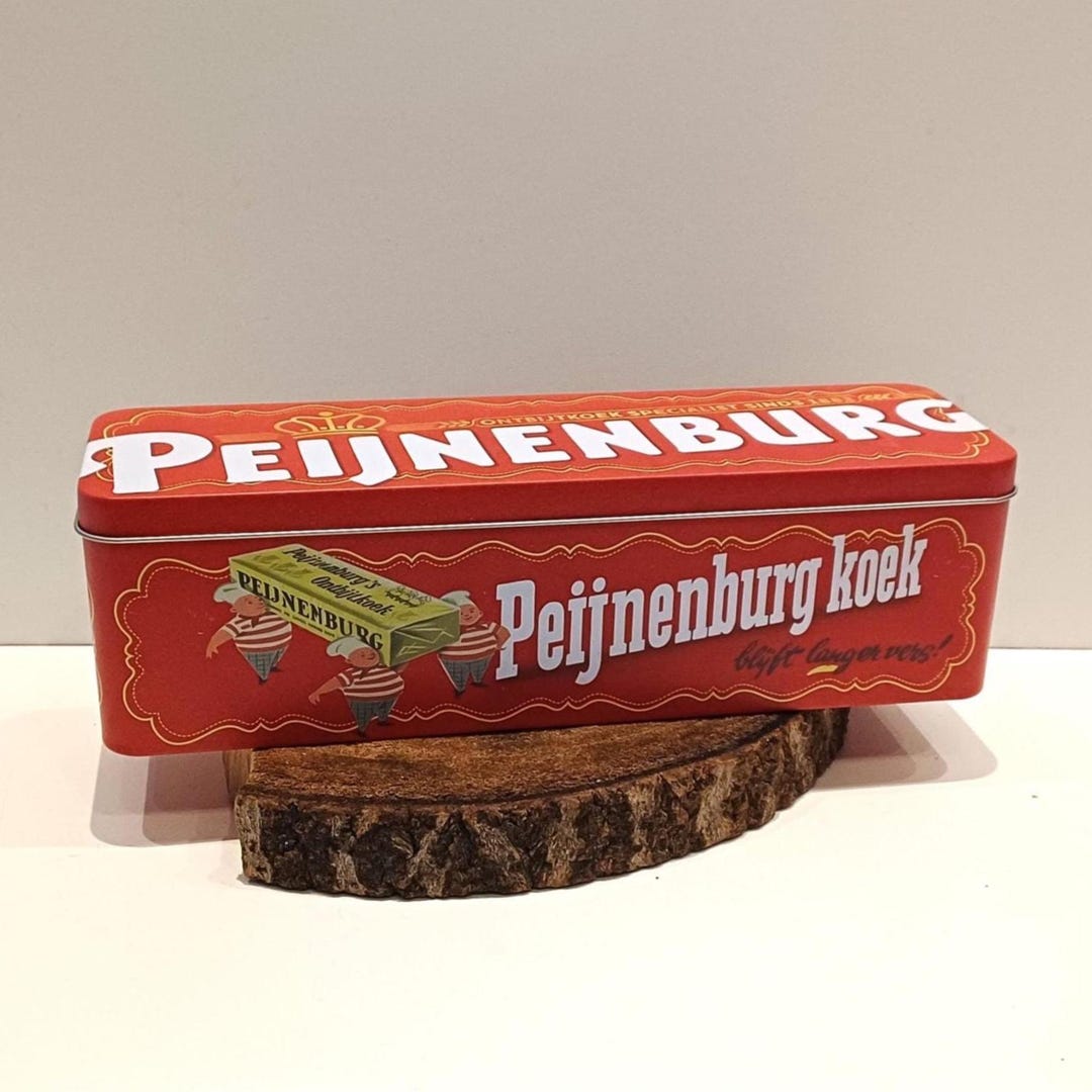 Peijnenburg - Holland, a New! Red Storage Tin, Loose-fitting Lid ...