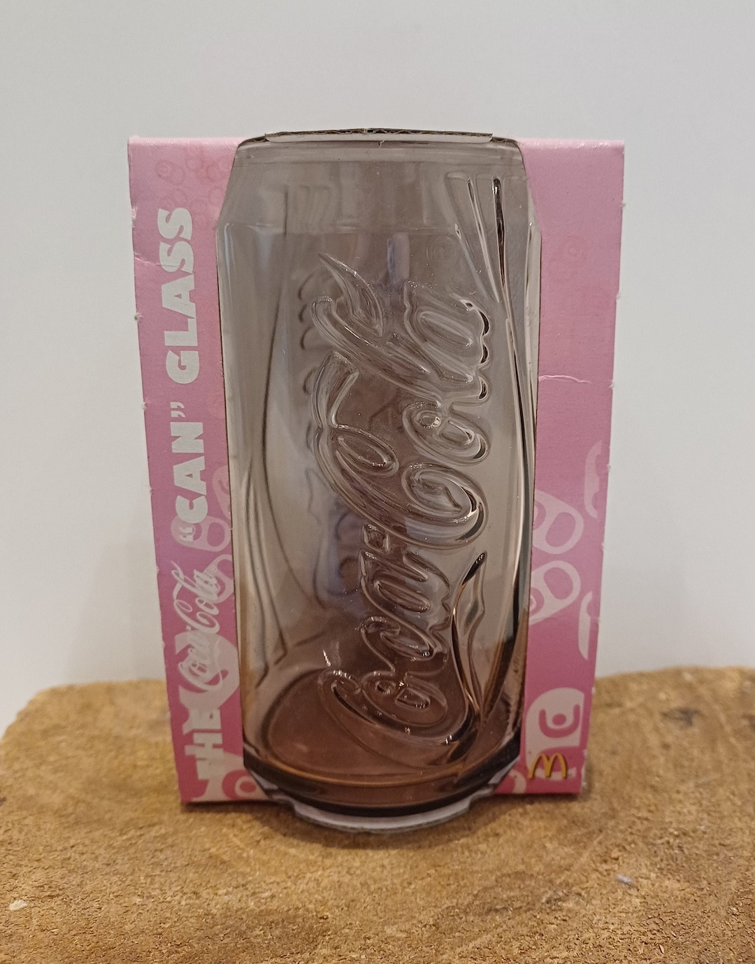 Coca-cola, a New Pink 'can' 'can' Glass, Resembling a Coca Cola Can ...