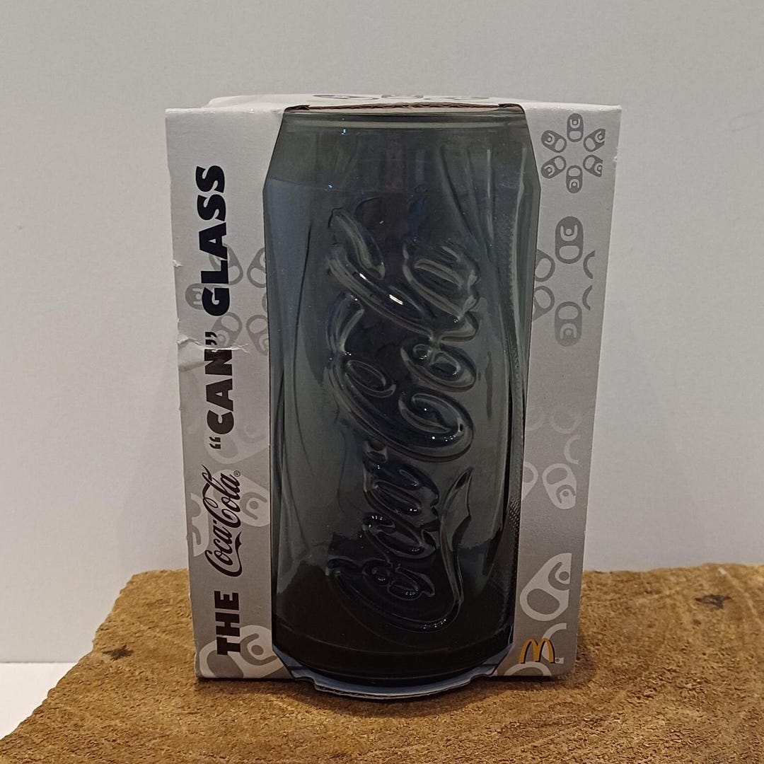 Coca-cola, a New Anthracite 'can' 'can' Glass, Resembling a Coca Cola ...