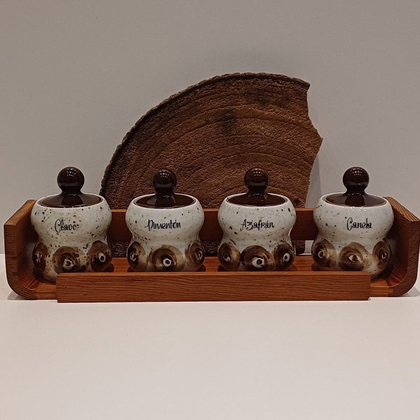 Ceramic Spice Rack - Etsy