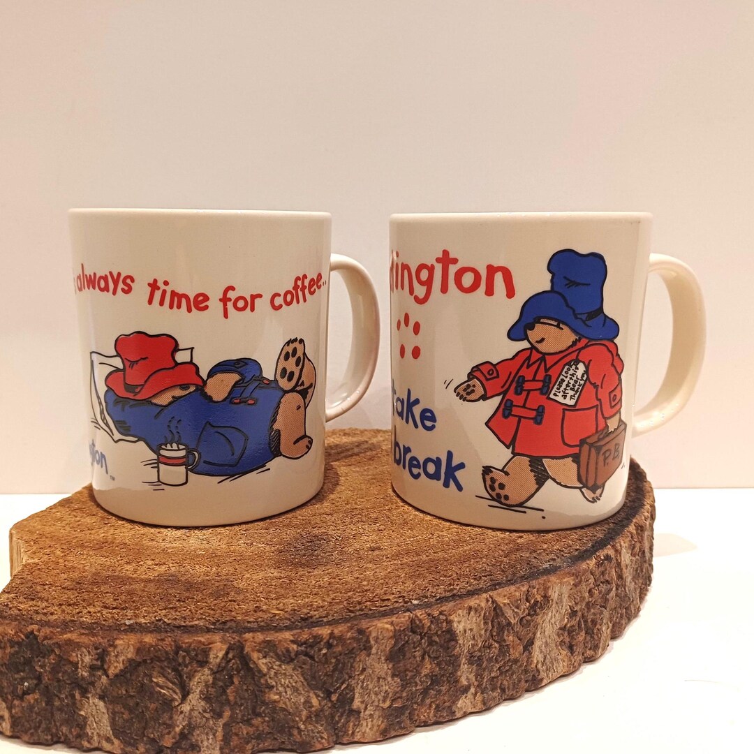 Paddington Beer, Set of Two Mugs, 'take a Break' and 'it's Time for ...