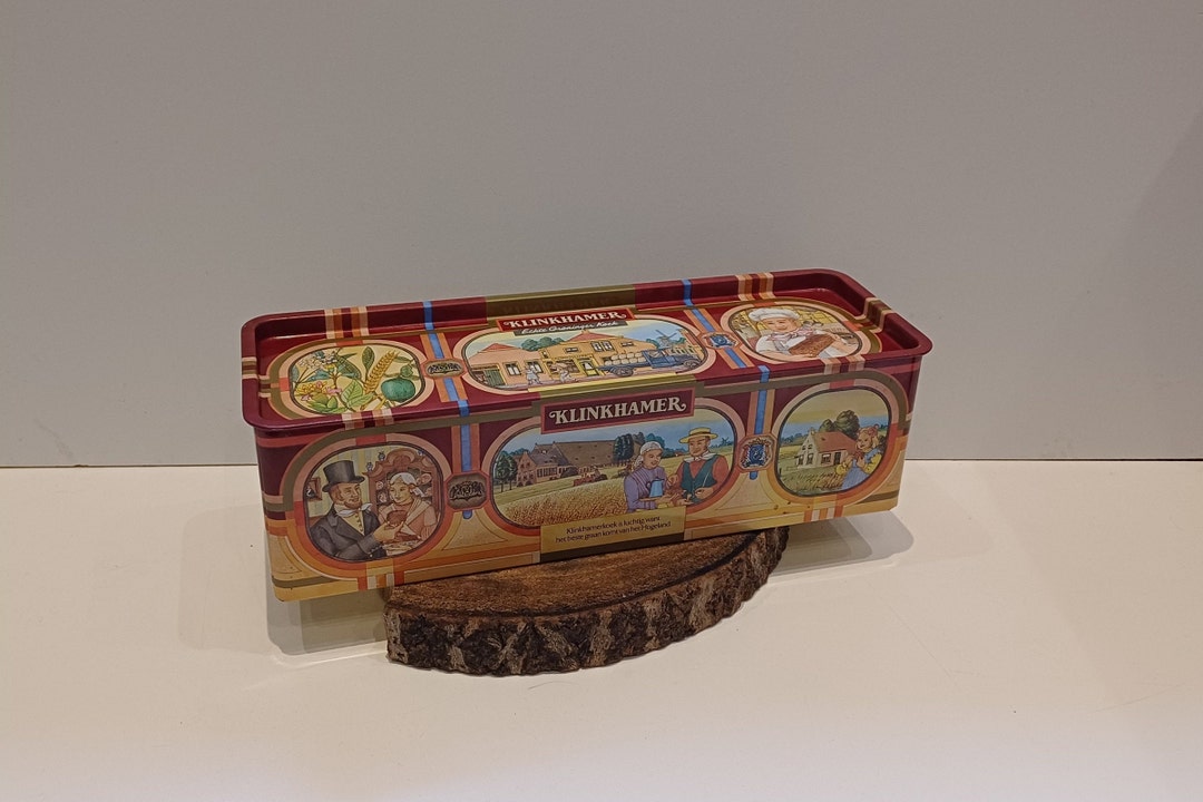 Klinkhamer Groningen Holland, Tin, Storage Tin for Gingerbread From the ...