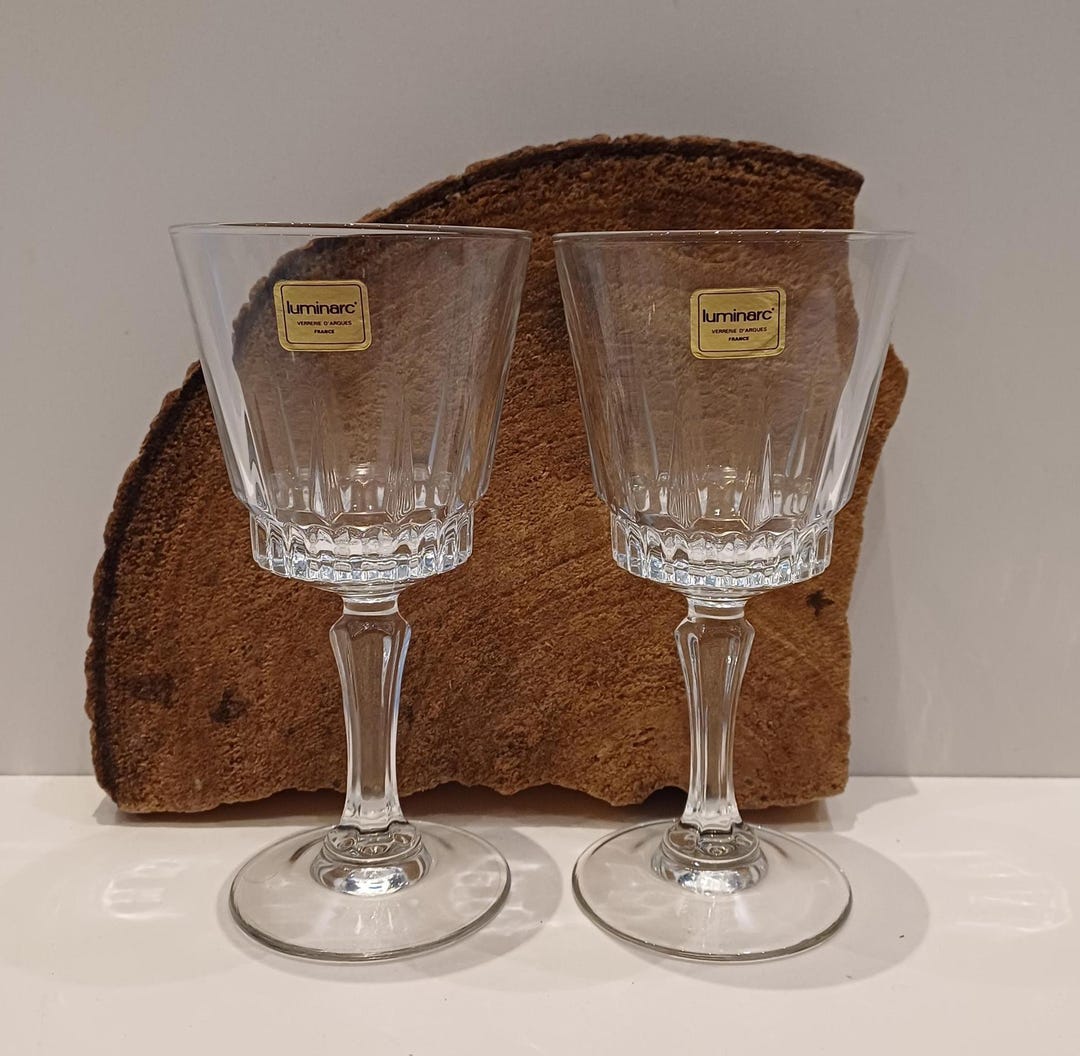 Cristal D'arques Durand - France, Set of Two, Over 50 Years Old!, Old ...