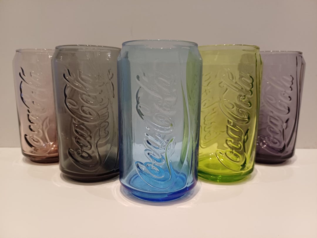 Coca-cola (lightly Used!!) One Glass, Set of Two, Three or Four ...