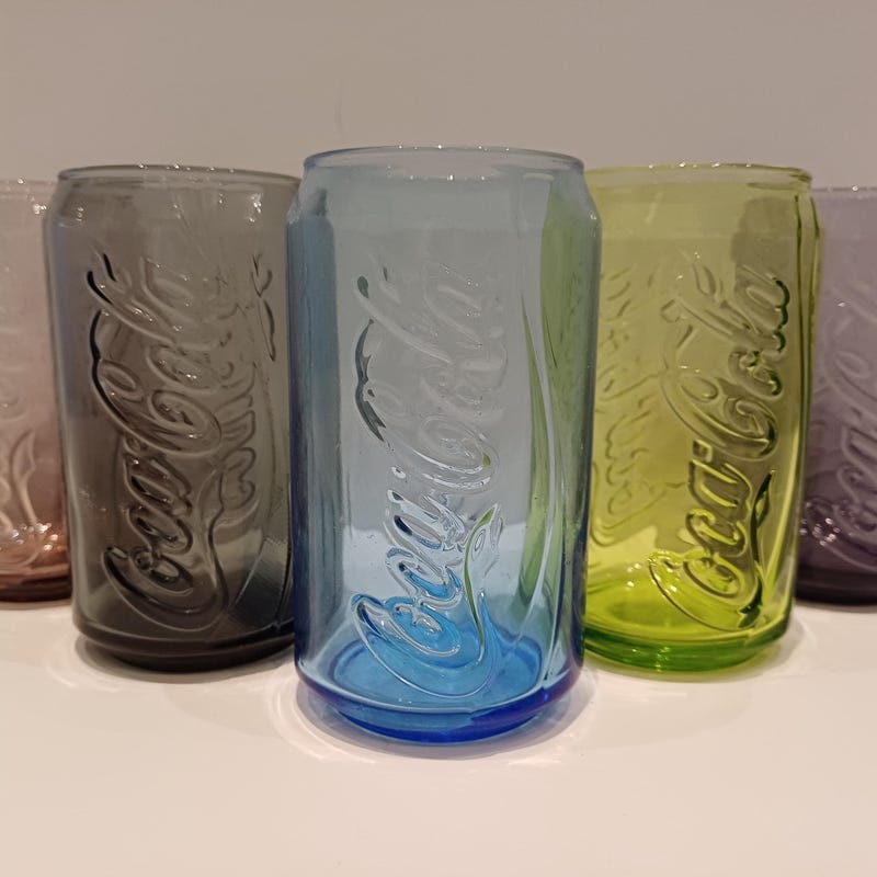 Vintage coca cola mcdonalds glasses - Etsy.de