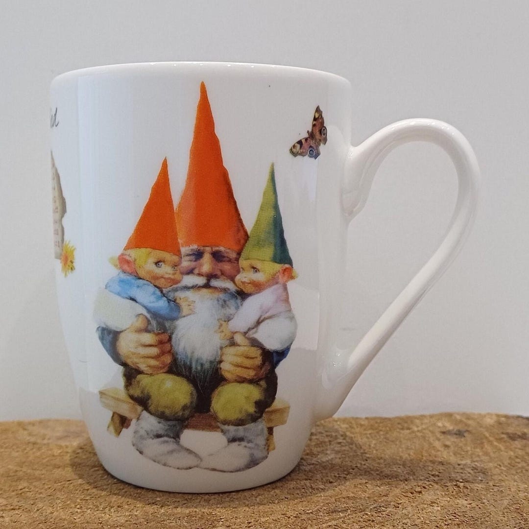 David the Gnome, Large Mug, No. 8 From a Series of Eight Mugs, Images ...