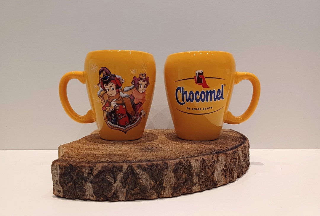 Chocomel Efteling, Yellow Mug, Image of Pardoes, the Magic Jester and ...