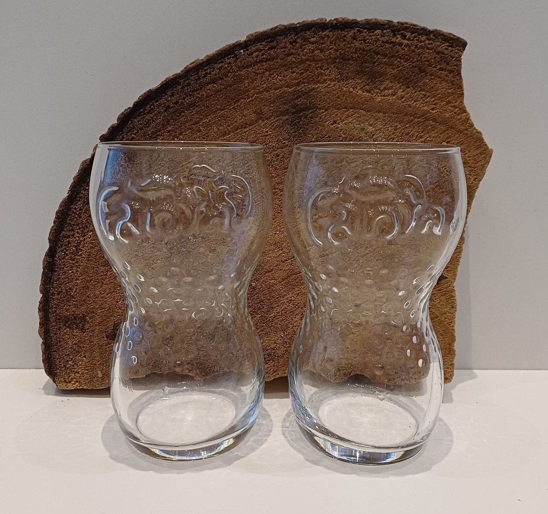 Fanta Glasses, Set of Two Clear and Nicely Designed Glasses With the ...