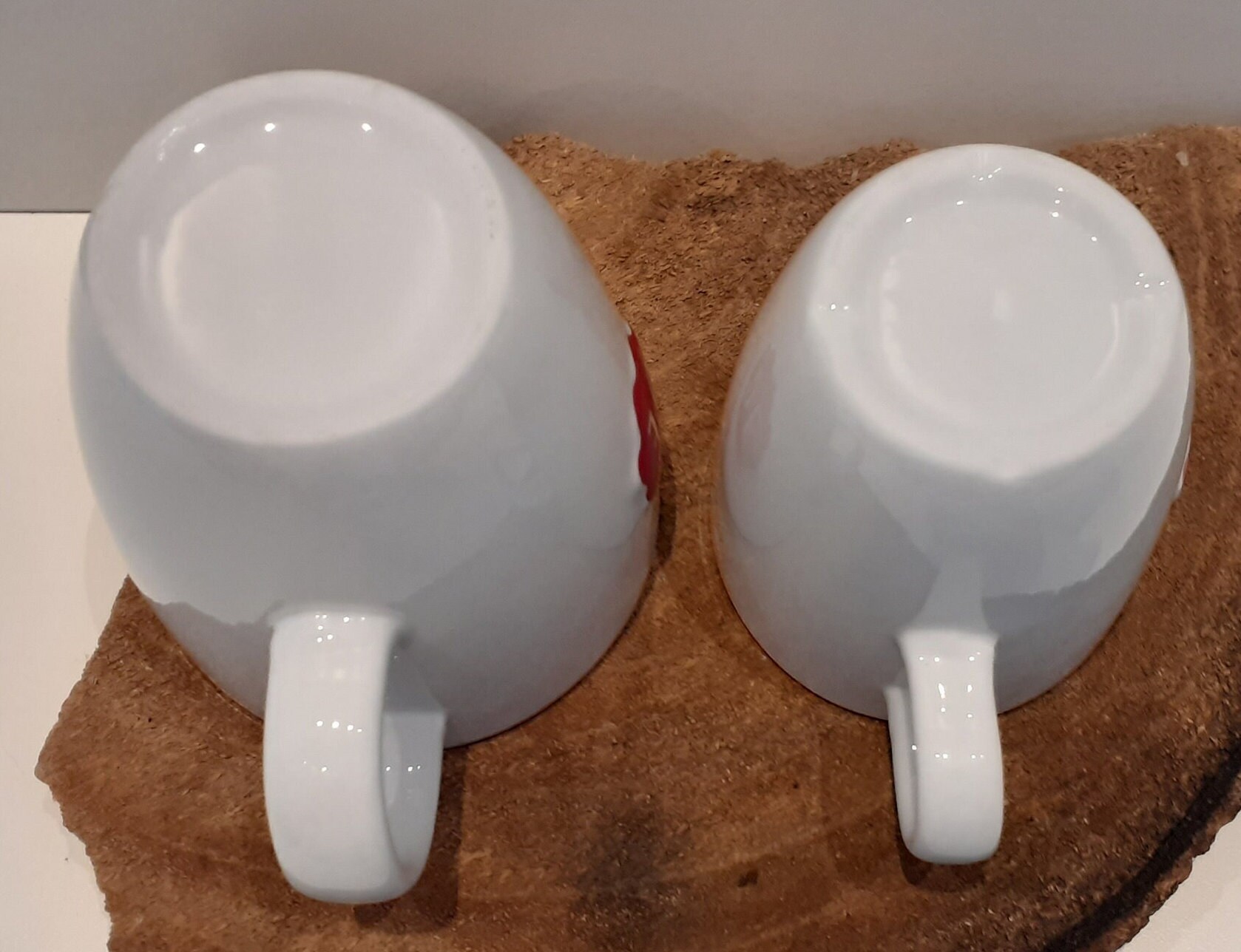 Douwe Egberts Set of Two White Cappuccino Mugs or Two or - Etsy