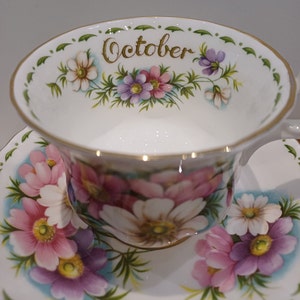 Royal Albert, October, Flower of the Month Series, Cosmos Decor, Men's ...