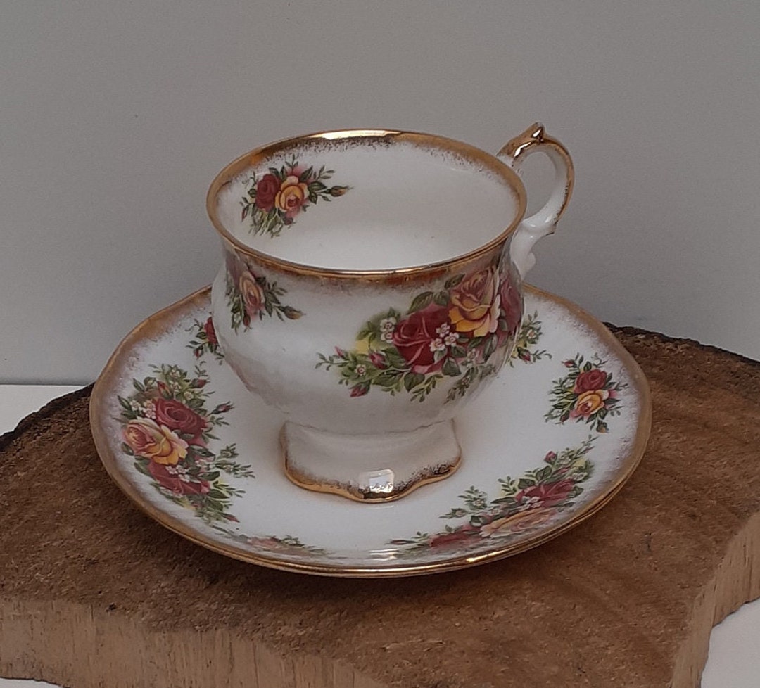 Elizabethan, Fine Bone China England, Gentleman's Cup and Saucer ...