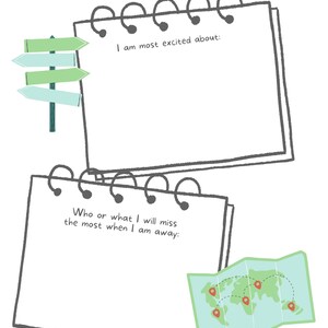 Road Trip Journal Pages for Kids - Etsy