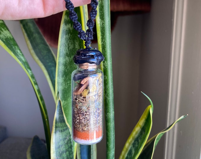 Car Protection - Anti Anxiety - Focused Driving Spell Jar W/ Knot Magic ...