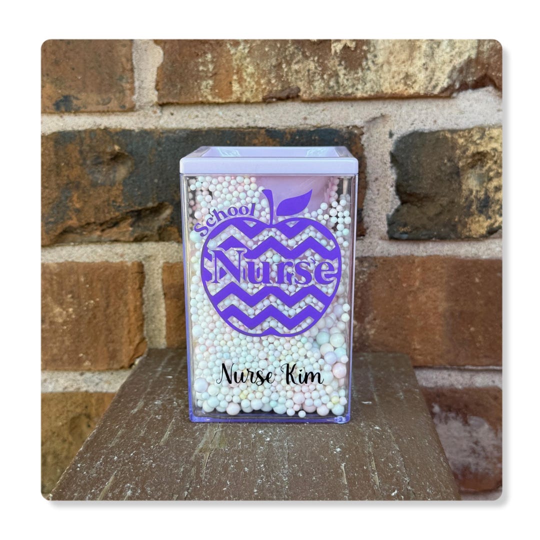 School Nurse Pen Holder - School Nurse Appreciation Week Gift ...
