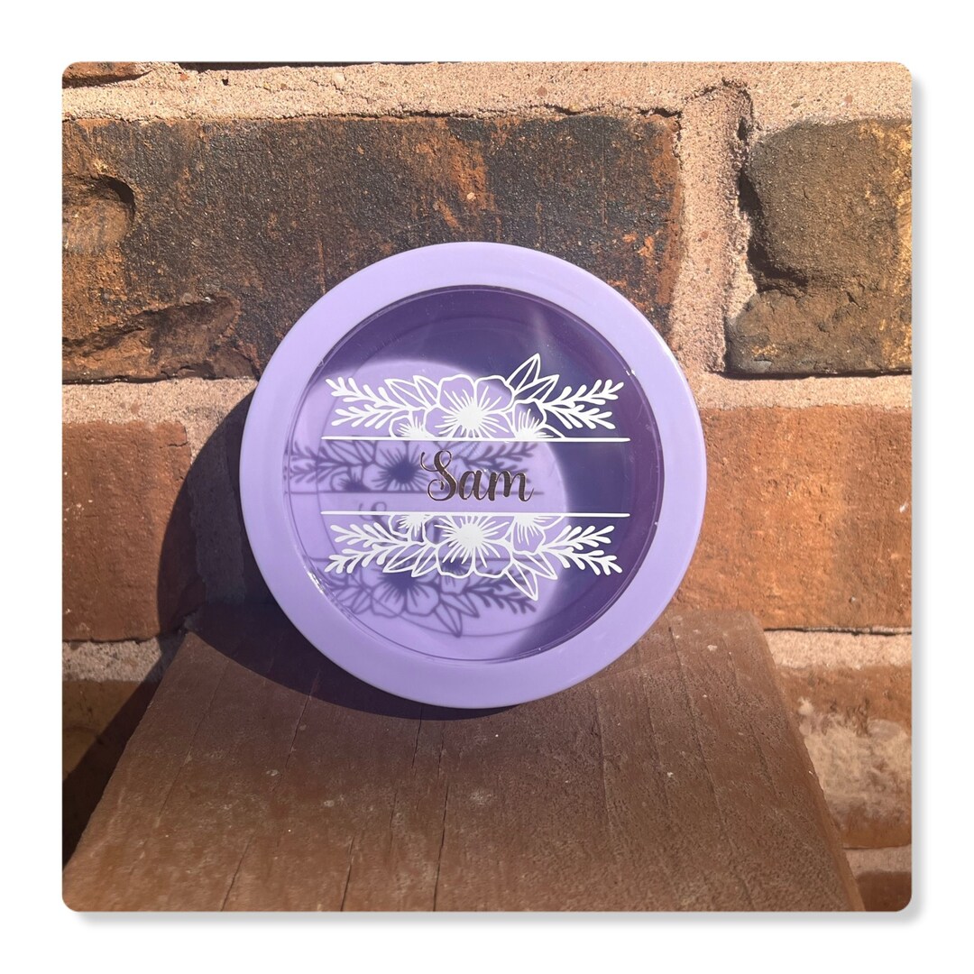 Personalized Paper Clip Holder Magnetic Plastic Container Personalized ...