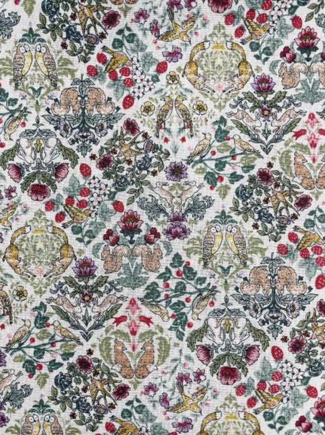 Art Nouveau Symphony - per Half Metre - Nutex - Morris Collection - 100 ...