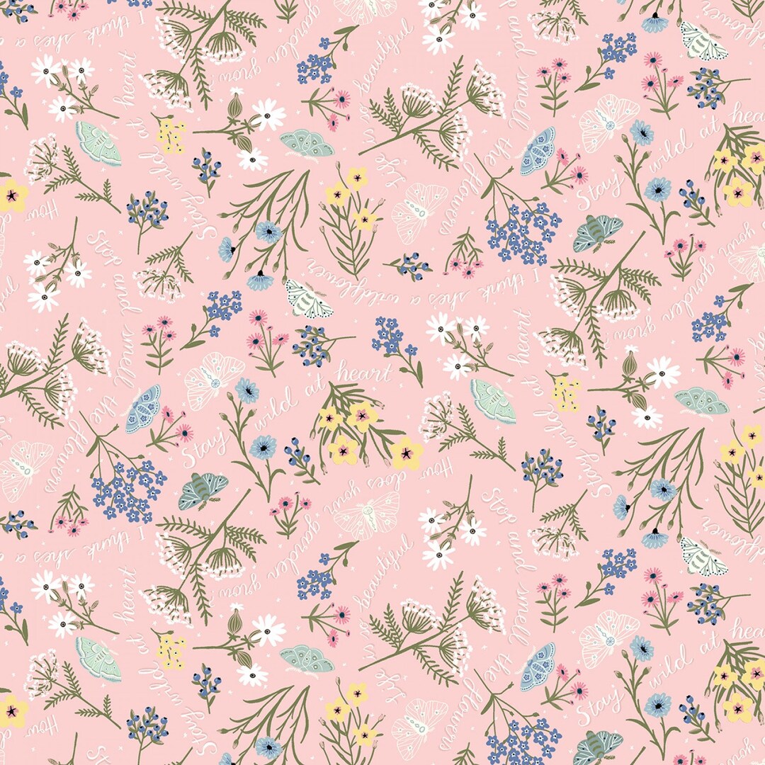Blush Whispers - Windham Fabrics - Bex morley - 100% Cotton - Quilting ...