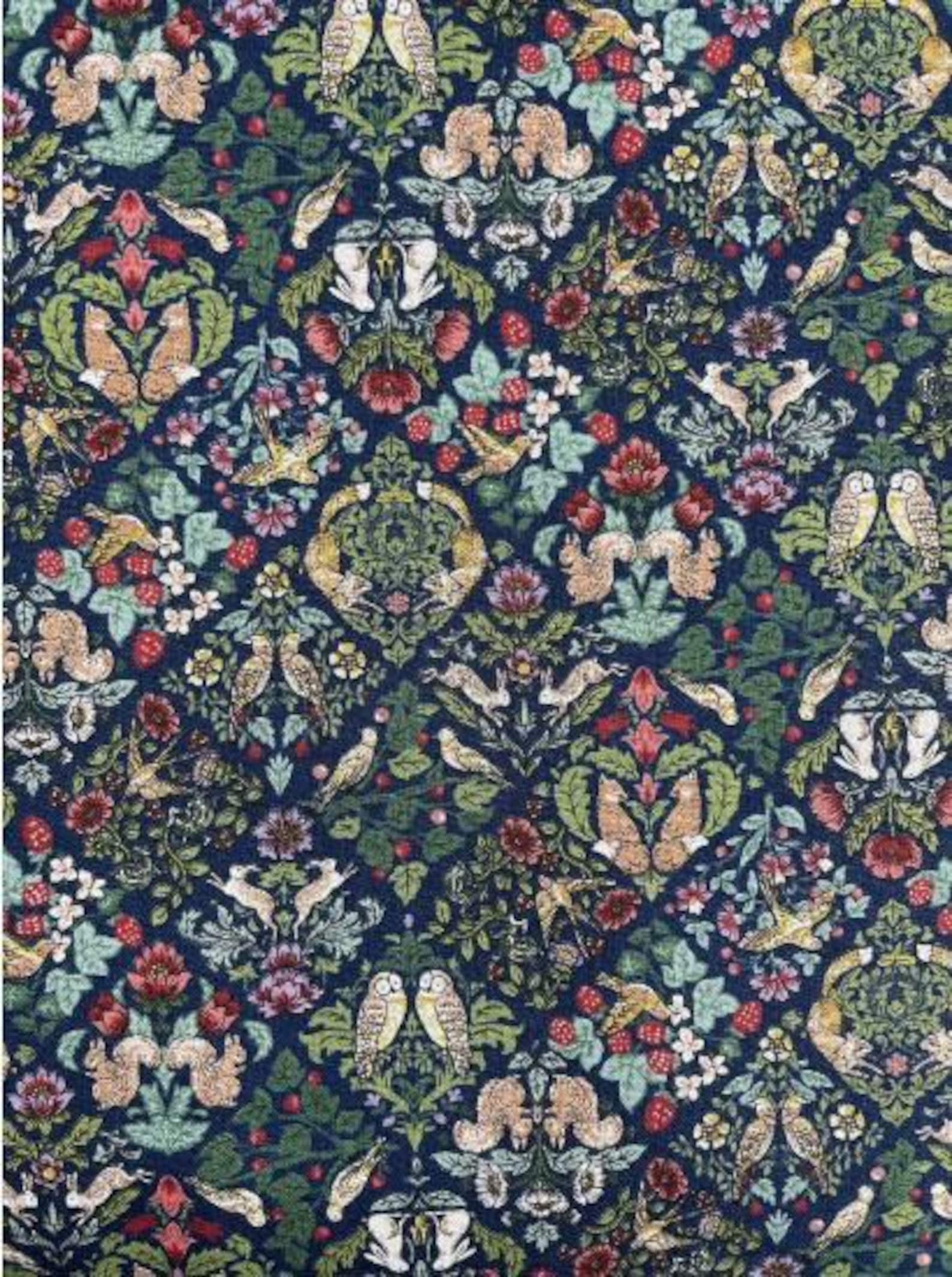Art Nouveau Symphony - per Half Metre - Nutex - Morris Collection - 100 ...