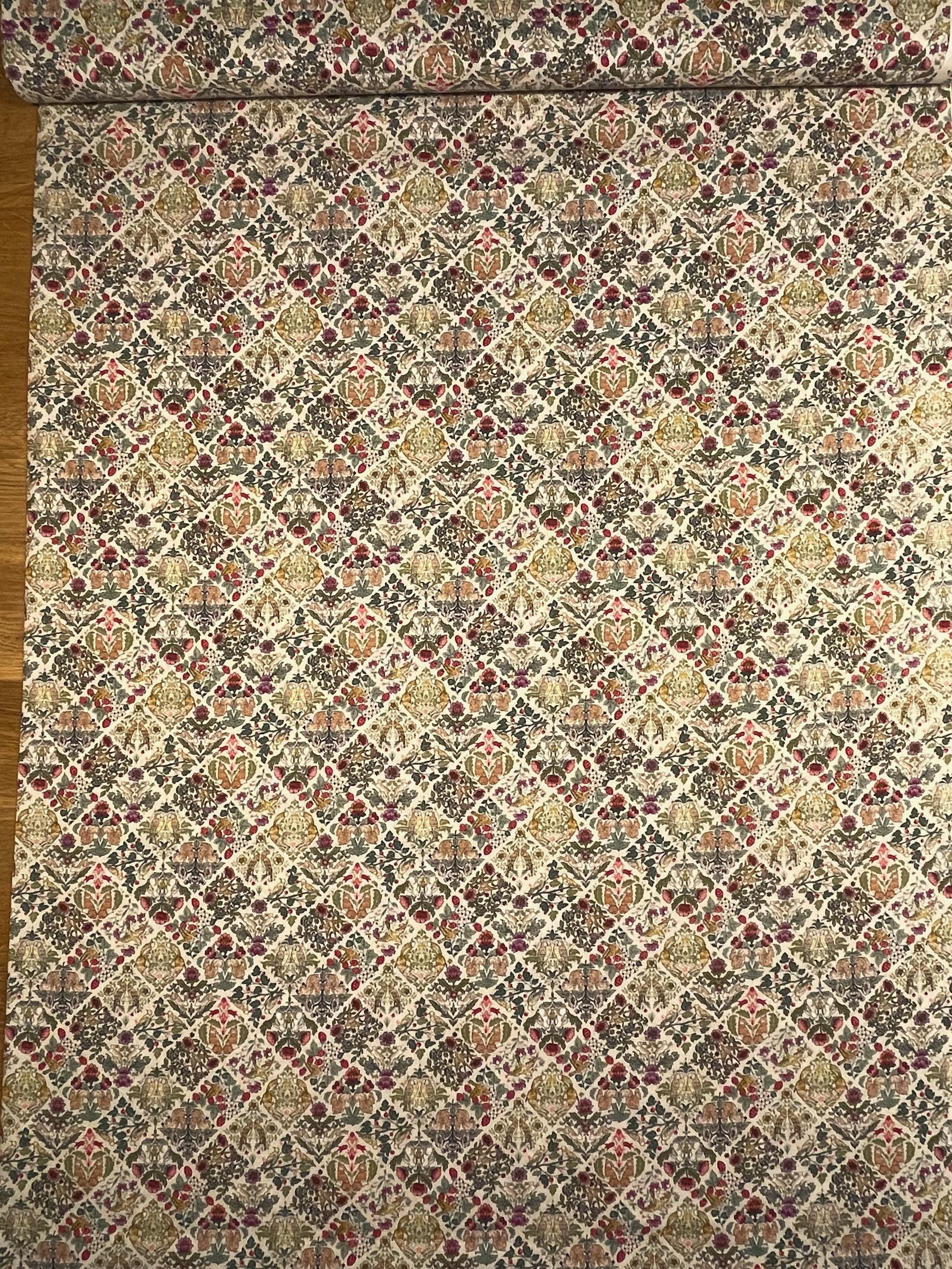 Art Nouveau Symphony - per Half Metre - Nutex - Morris Collection - 100 ...