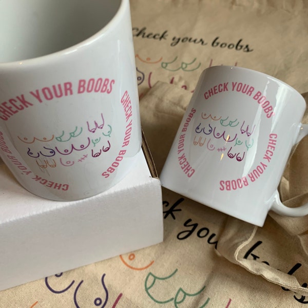 Novelty Boob Mug - Etsy