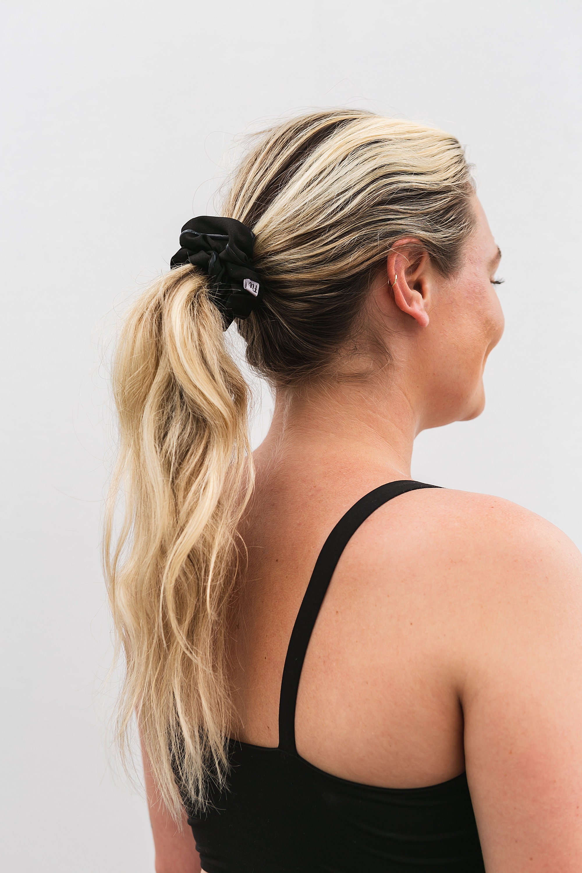 Fit Scrunchie - 2 Pack - Black & White - Fitness Scrunchies - Etsy