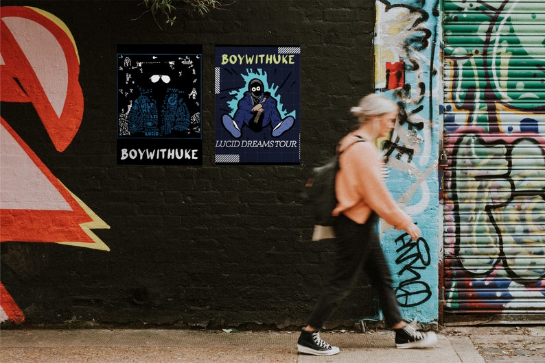 BOYWITHUKE Lucid Dreams Tour Poster 24 X 36 Digital Download - Etsy