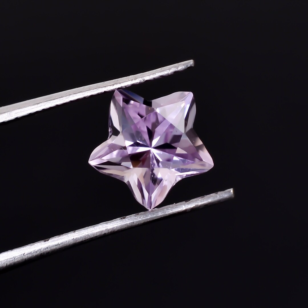 Rose De France Star Cut Pink Amethyst Gemstone, Natural Pink Amethyst ...