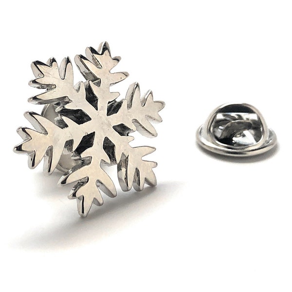 Snowflake Brooch Pin - Etsy