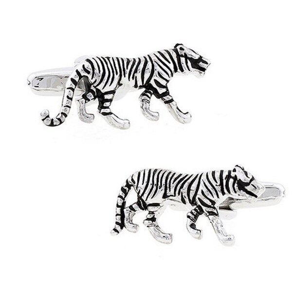 Tiger Cufflinks - Etsy