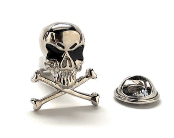 Skull Pin - Etsy