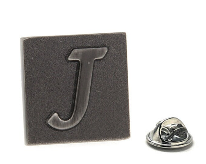 Vintage Letter J Initial Stick Pin Item K 3300 - Etsy