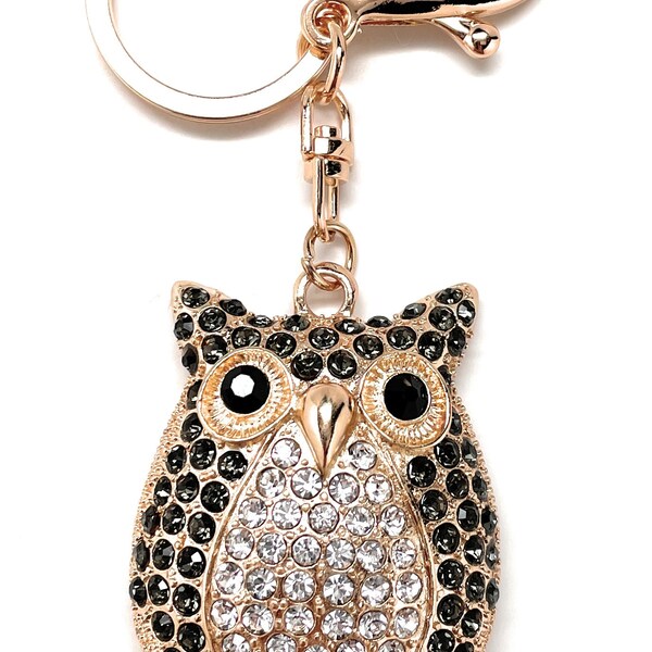 Owl Keychain - Etsy
