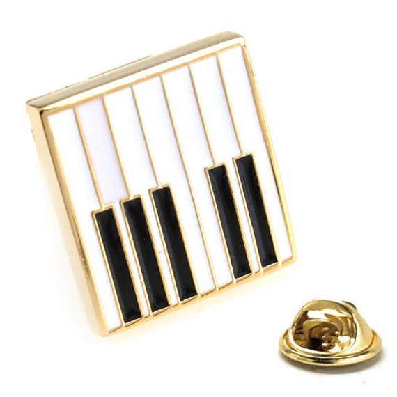 Mini Grand Piano Enamel Pin The Music Stand