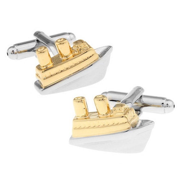 Ship Cufflinks - Etsy UK