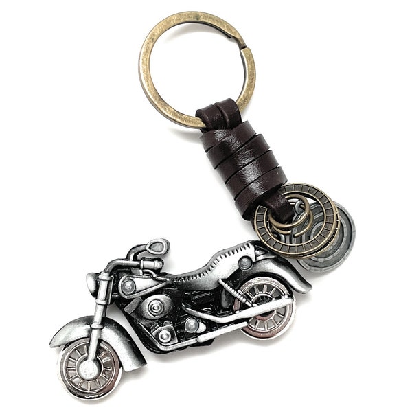 Motorcycle Keychain - Etsy