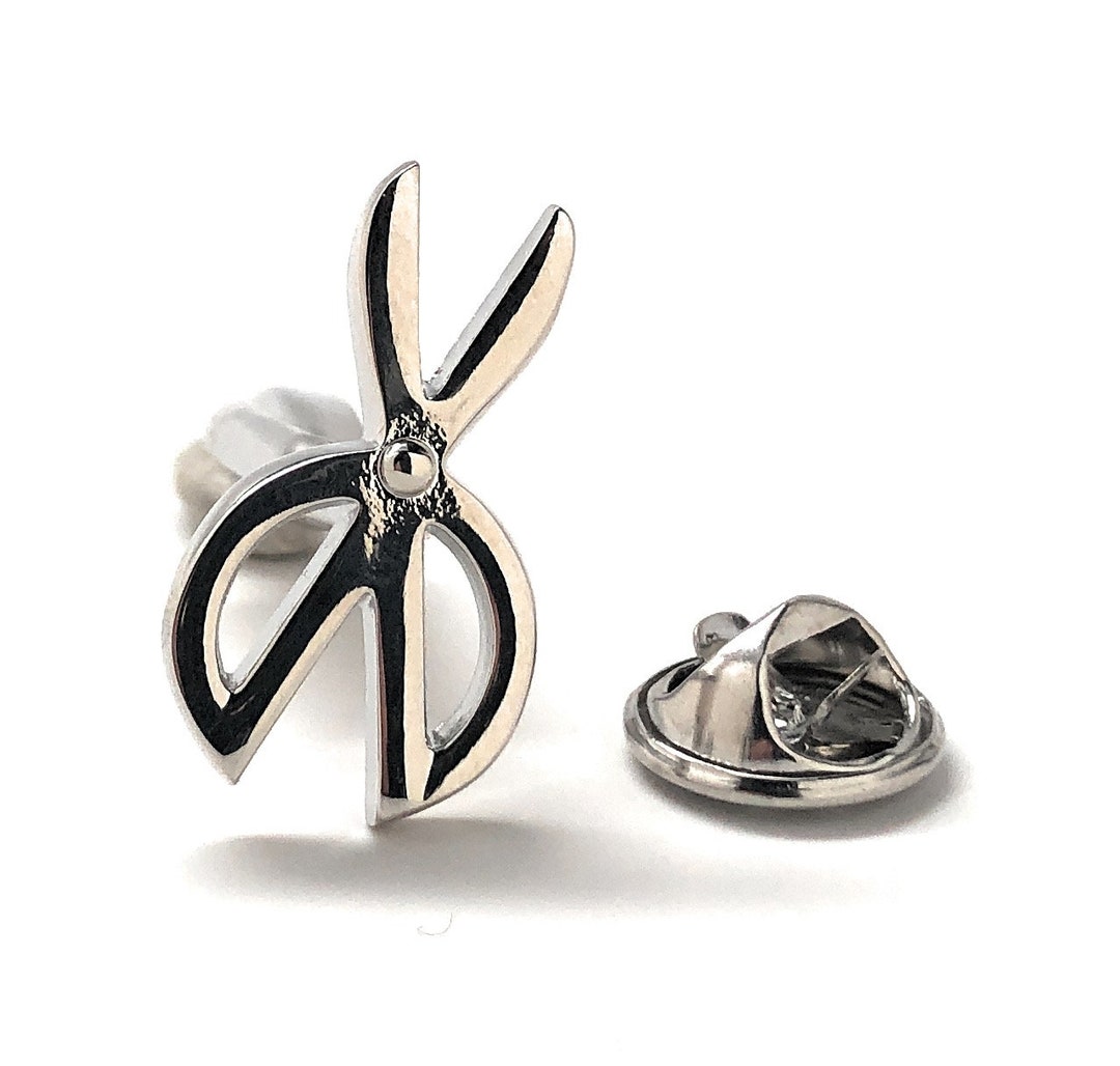 Fashion Scissors Pin Silver Cutting Fabric Tools Jewelry Lapel - Etsy