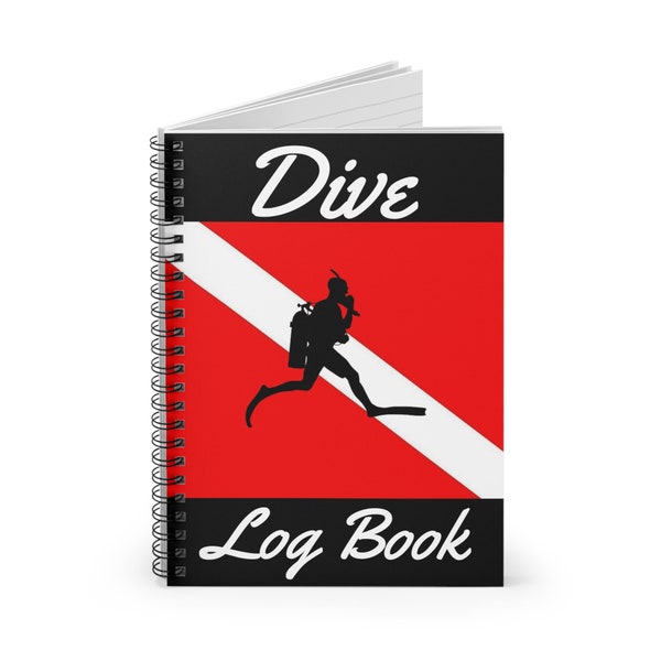 Scuba Dive Log Book - Etsy