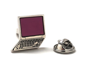 Computer Angel Pin - Etsy