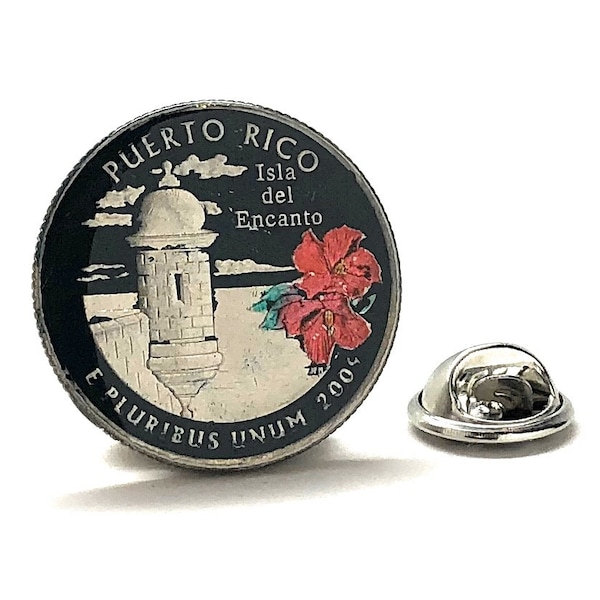 Puerto Rico Pin - Etsy