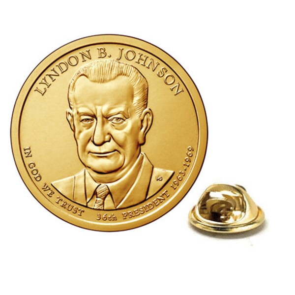 Lyndon Johnson Coin - Etsy