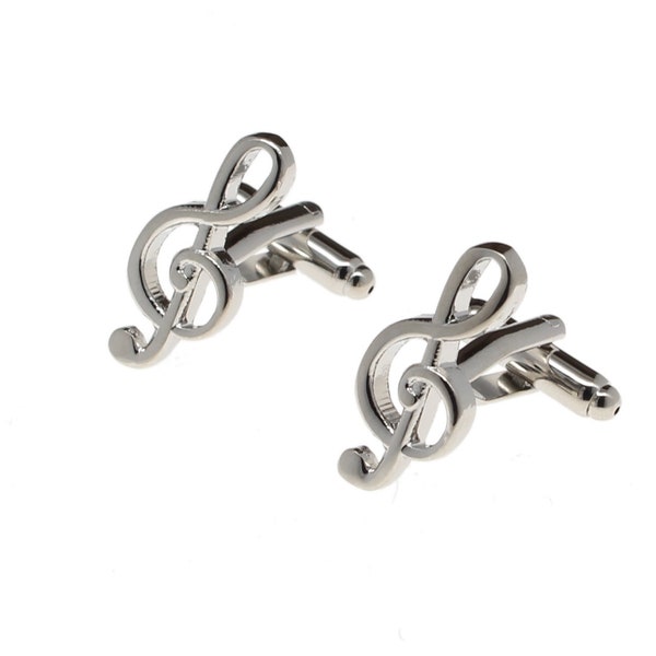 Music Note Cufflinks - Etsy