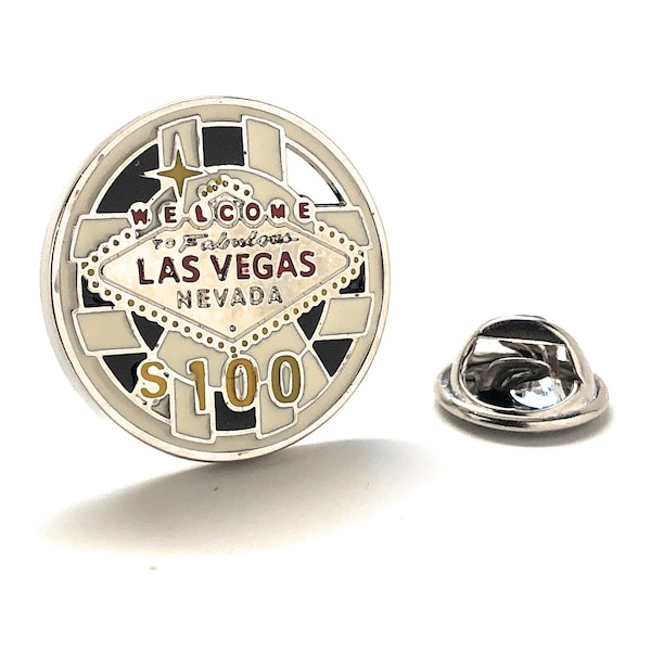 Vegas Enamel Pin - Etsy