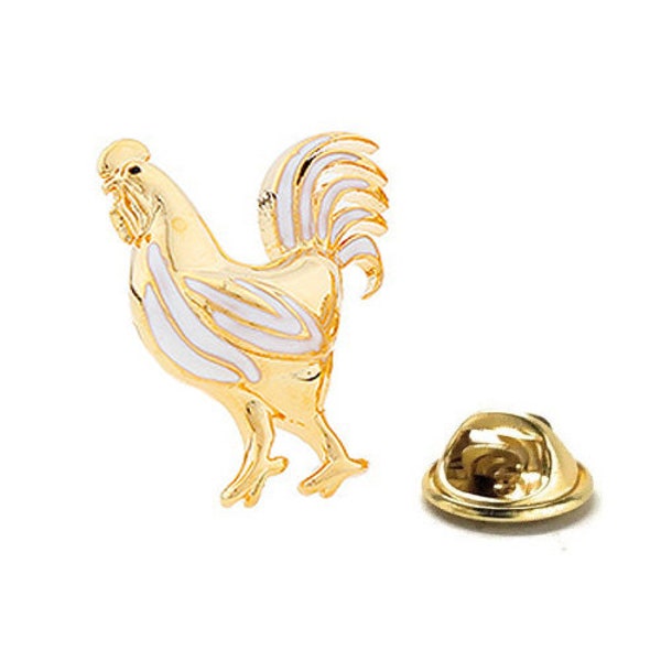 Rooster Pin - Etsy