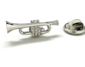 Trumpet Pin | Etsy