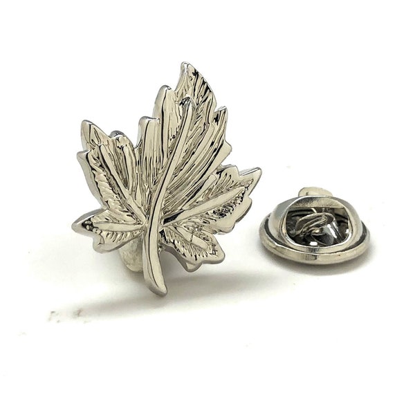Silver Maple Leaf - Etsy