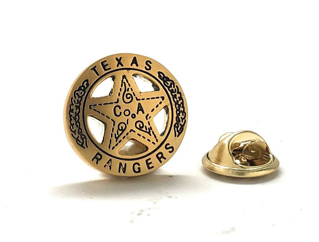 Texas Ranger Lapel Pin Law Enforcement Badge Enamel Pin State Police ...